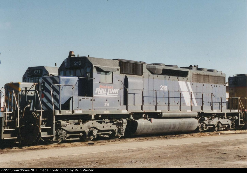 Montana Rail Link #216